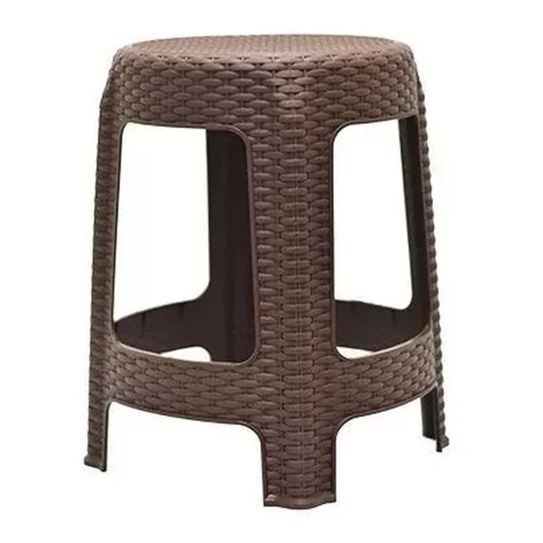 5 Banco Tipo Rattan - Elementos Kitchen